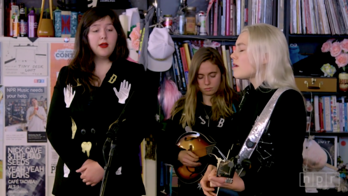 Watch boygenius Perform for NPR's Tiny Desk Concerts