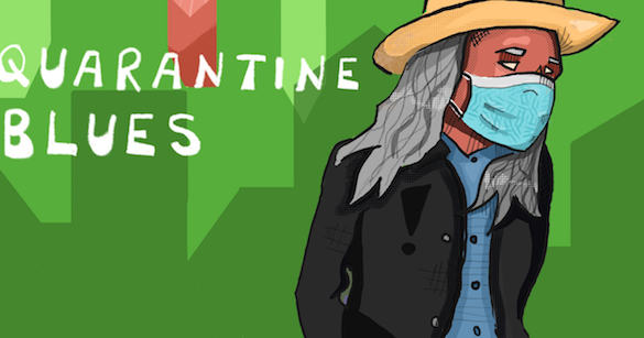 Video Premiere: Steve Poltz "Quarantine Blues"