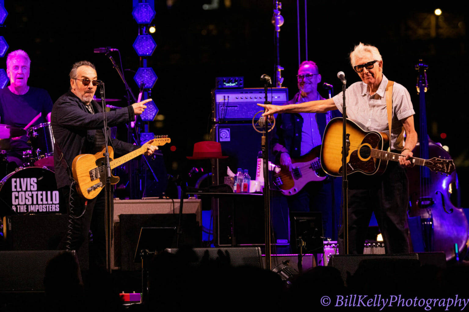Elvis Costello Welcomes Nick Lowe, Nicole Atkins and Alan Mayes at Pier ...