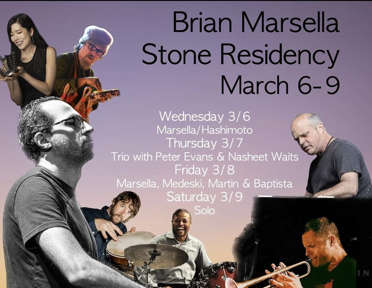 Brian Marsella Drops Stone Residency Schedule, Featuring John Medeski ...