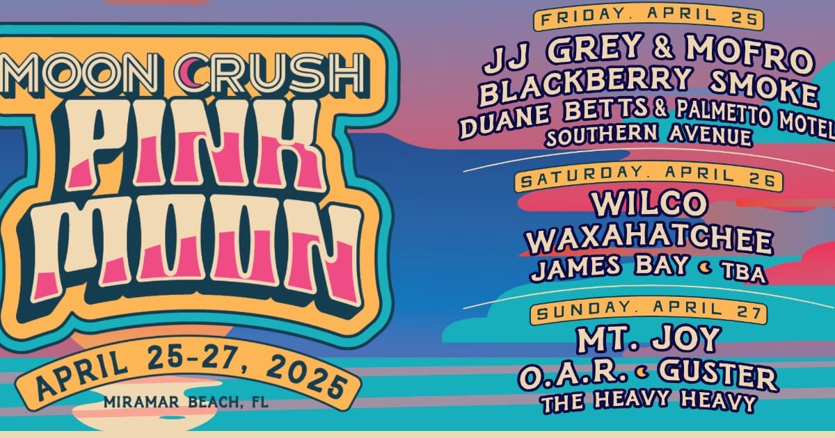 Moon Crush ‘Pink Moon’ Outlines Fifth Anniversary Lineup: Wilco, Mt. Joy and More