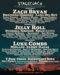 Stagecoach Shares 2025 Artist Lineup: Zach Bryan, Jelly Roll, Luke ...