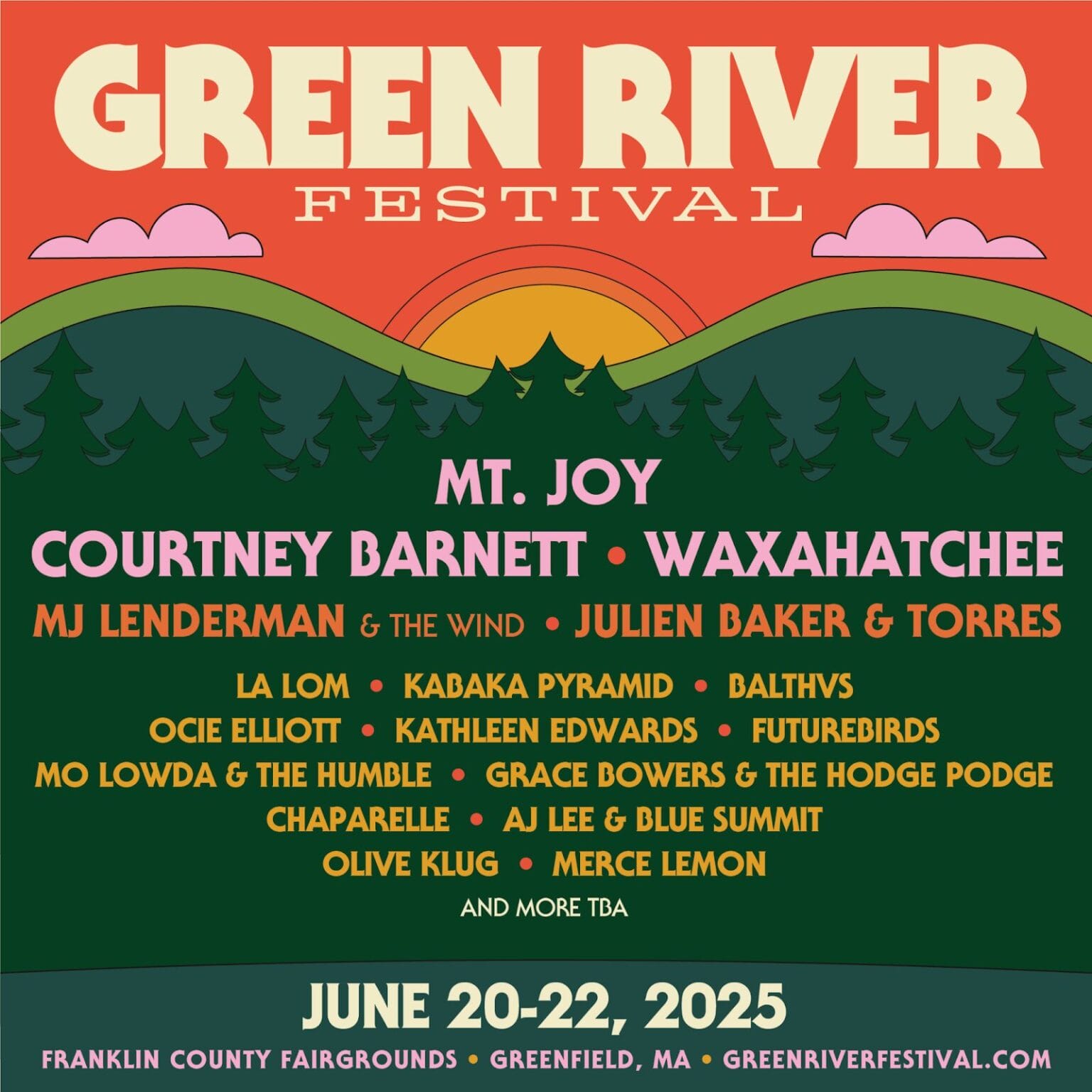 Green River Festival Enlists Mt. Joy, Courtney Barnett and More For 2025 Gathering, Shares ...
