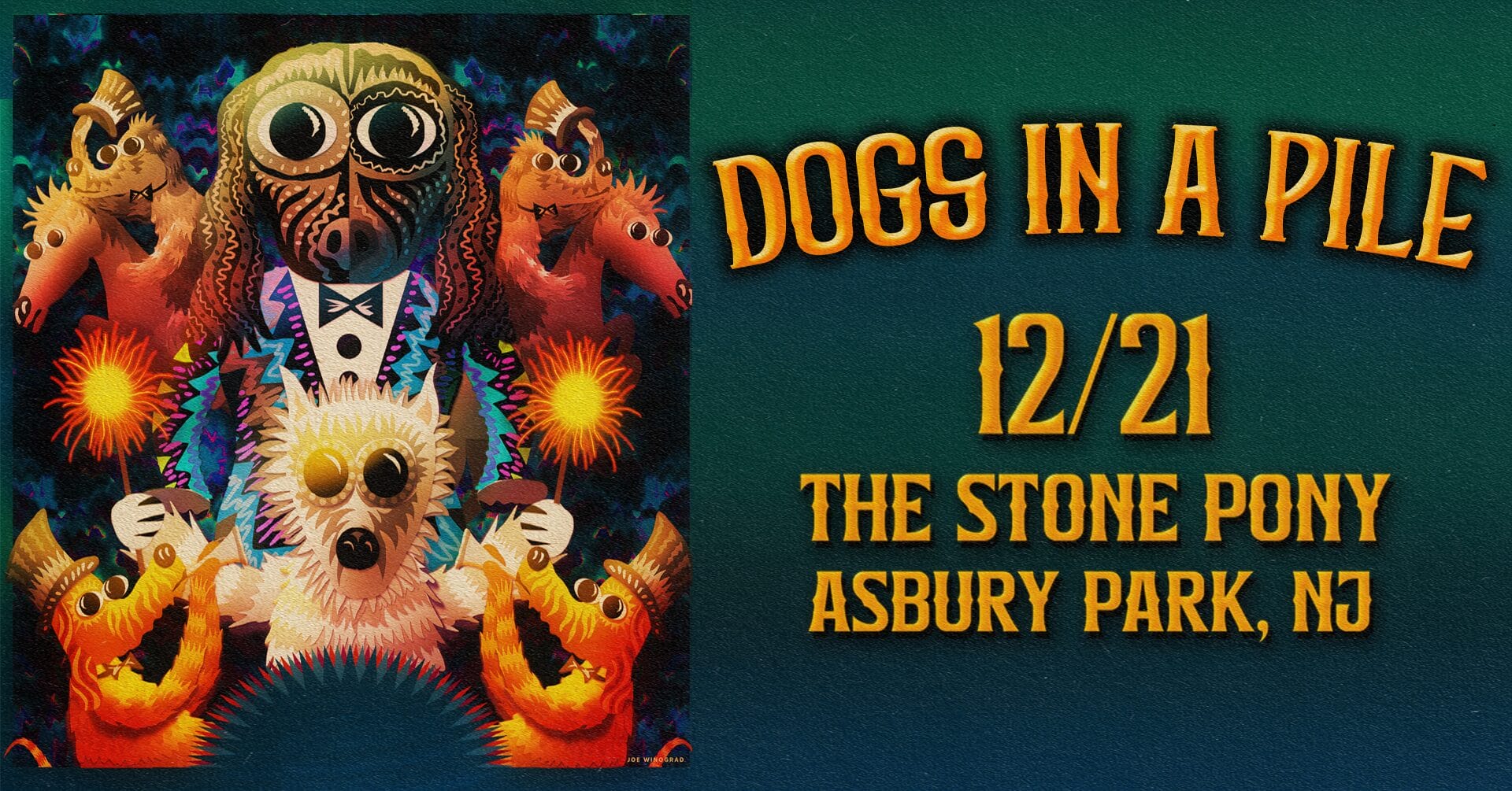 Dogs In A Pile Plot Hometown Holiday Celebration at Asbury Park’s Stone ...
