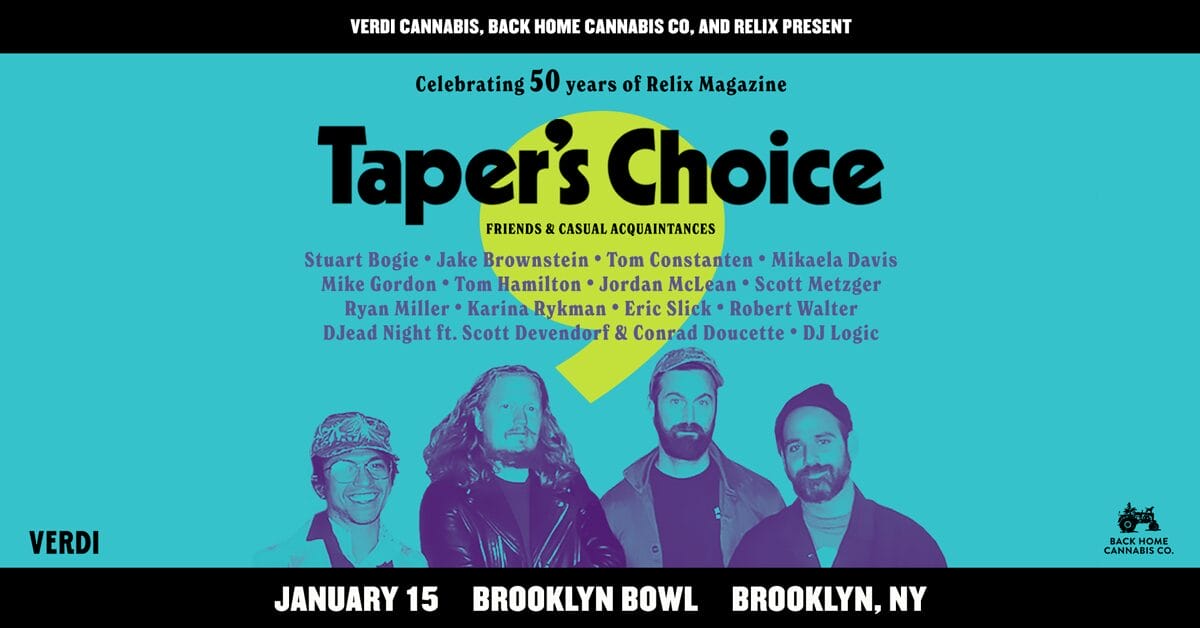 Tom Constanten, Ryan Miller, Tom Hamilton and More Join Relix 50 Lineup