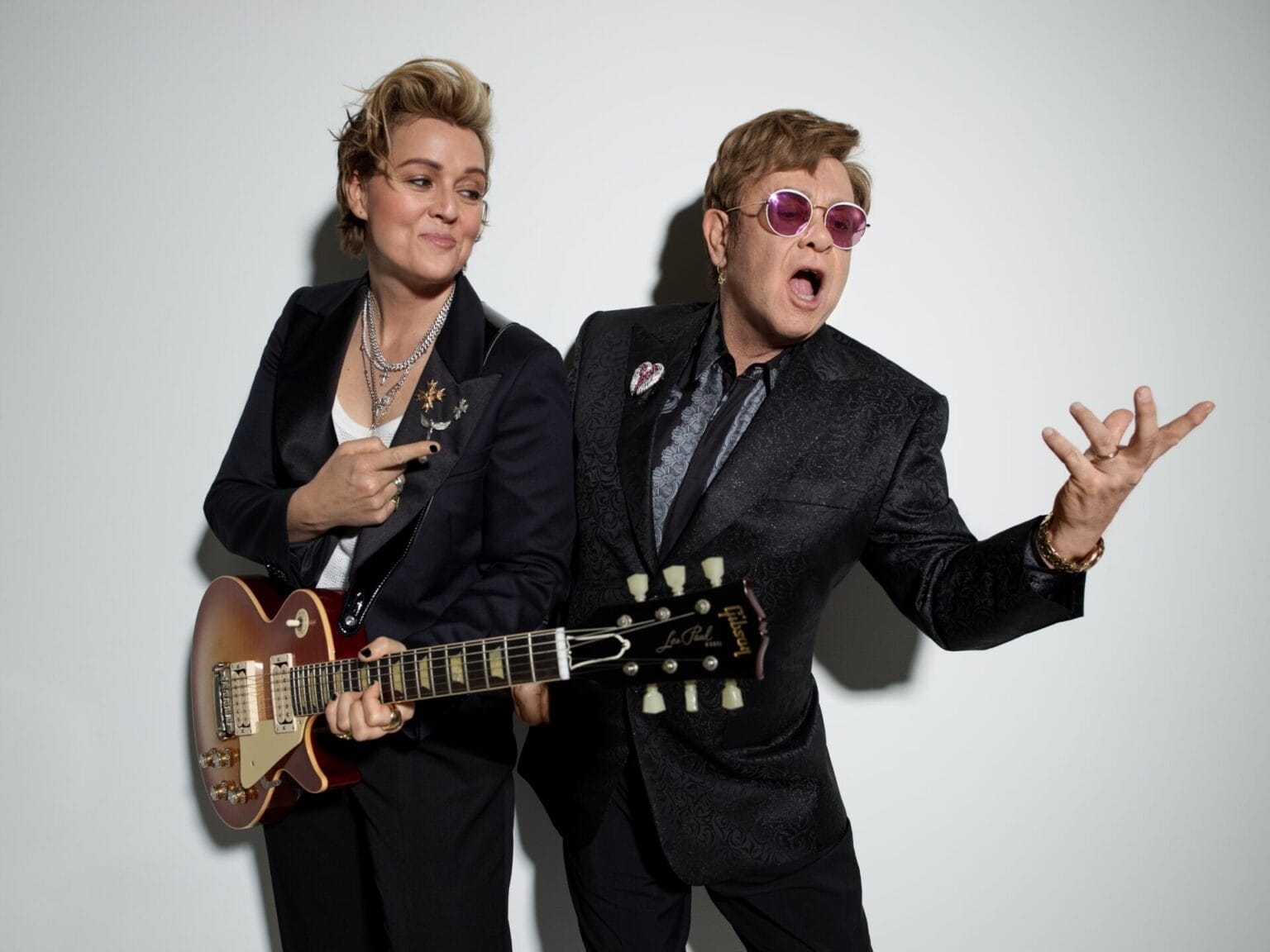 Listen: Elton John and Brandi Carlile Preview Duo Album ‘Who Believes in Angels?’ with “Swing ...