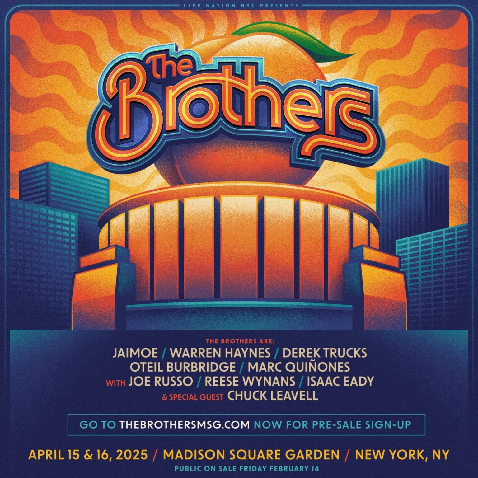 The Brothers Announce Two-Night Reunion at Madison Square Garden