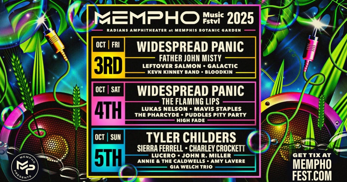 Mempho Music Festival Unveils Artist Lineup: Two Nights of Widespread ...