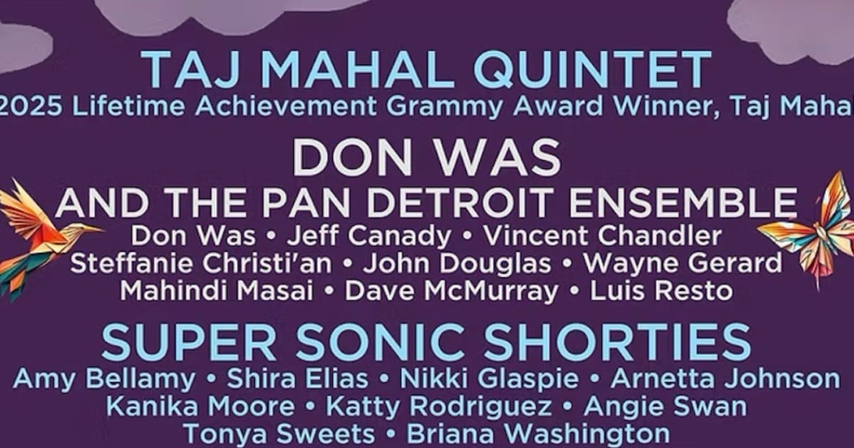 Golden Road Festival Outlines 2025 Lineup: Taj Mahal Quintet, Don Was ...