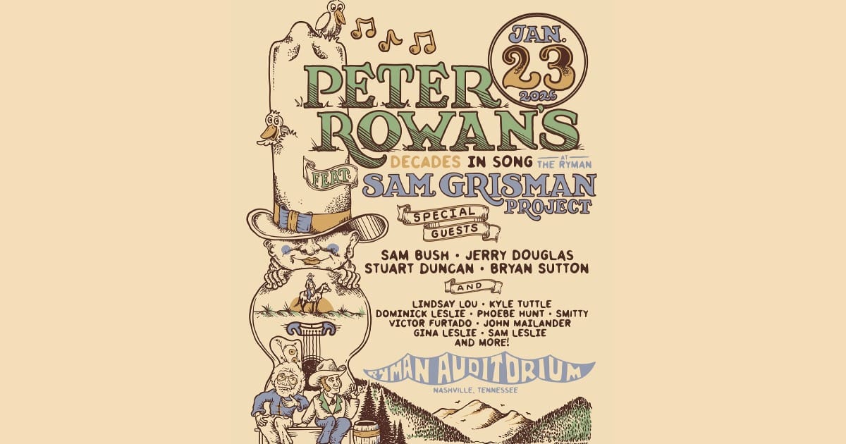 Decades in Song: Celebrating the Eras of Peter Rowan to Feature Sam ...