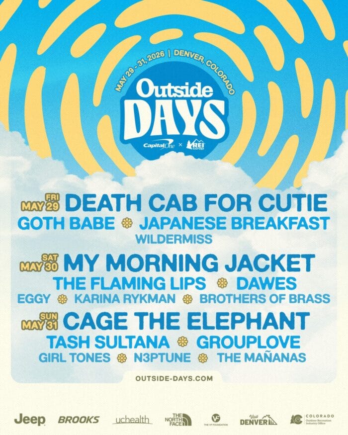Outside Days Unveils 2025 Artist Lineup: My Morning Jacket, Cage The ...