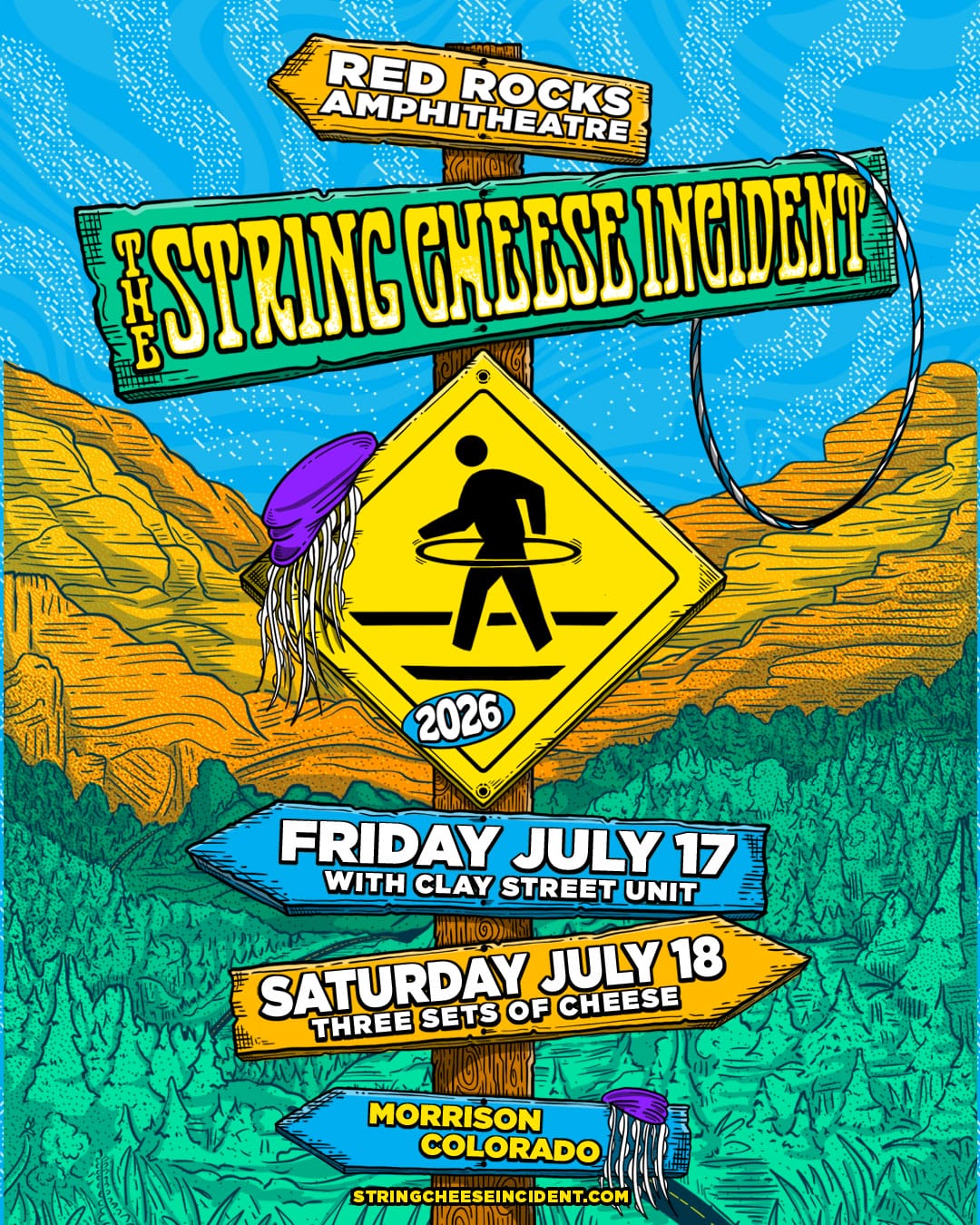 The String Cheese Incident Announce Two-Night Red Rocks Return: Friday ...