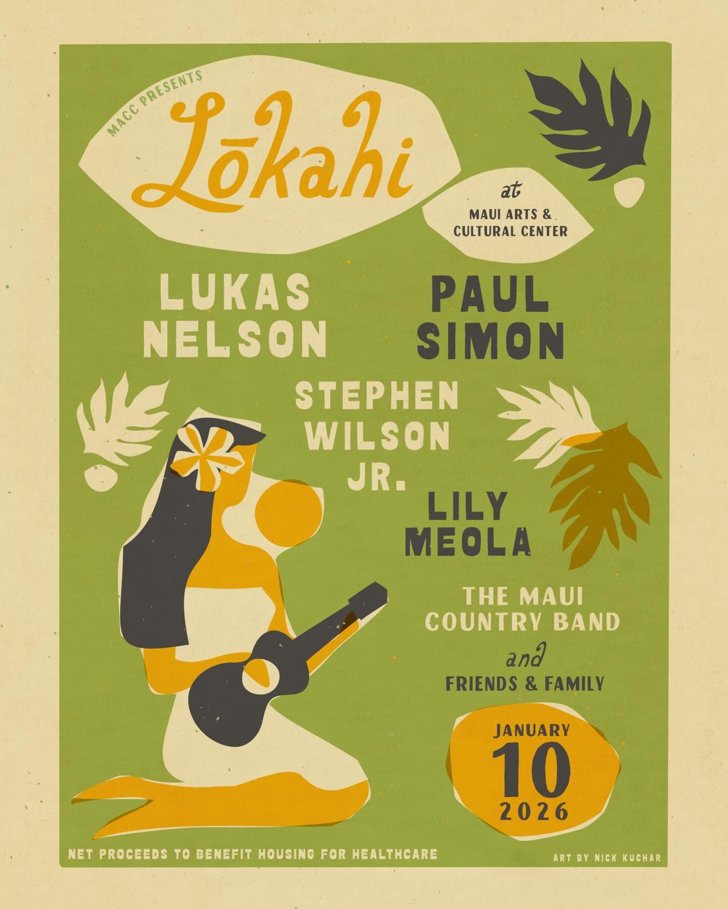 Lukas Nelson to Headline Lōkahi: A Celebration of Maui Charity Concert ...