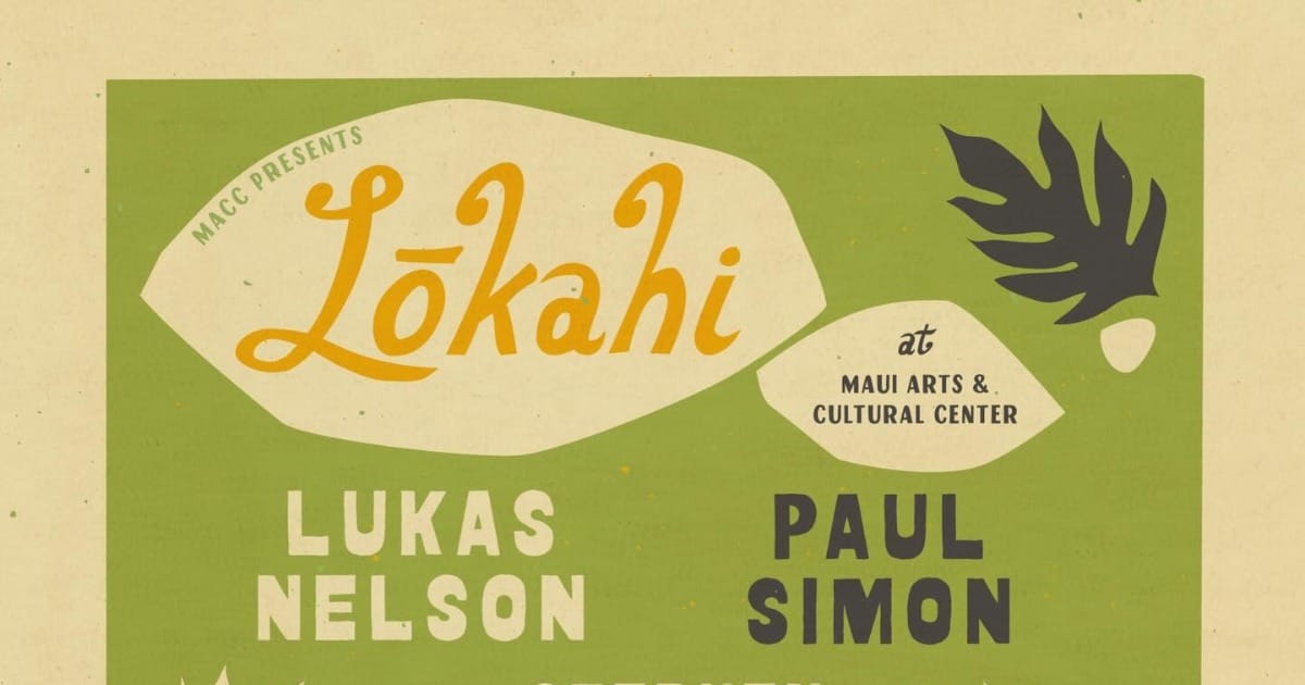 Lukas Nelson to Headline Lōkahi: A Celebration of Maui Charity Concert ...