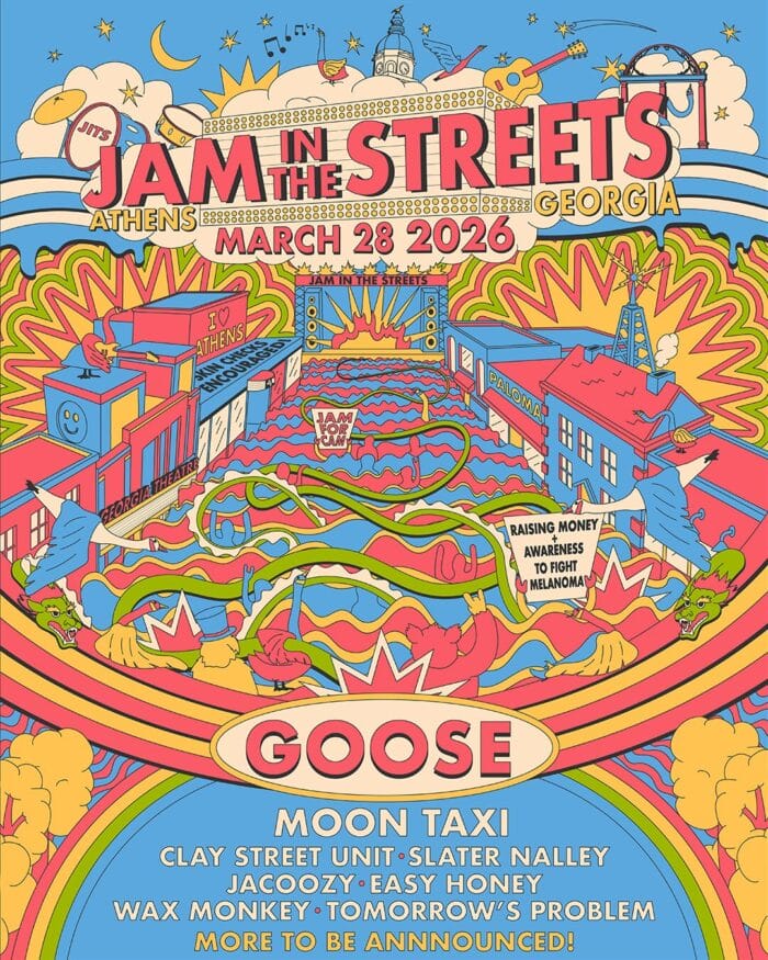Jam in the Streets Unveils 2026 Lineup: Goose, Moon Taxi, Clay Street ...
