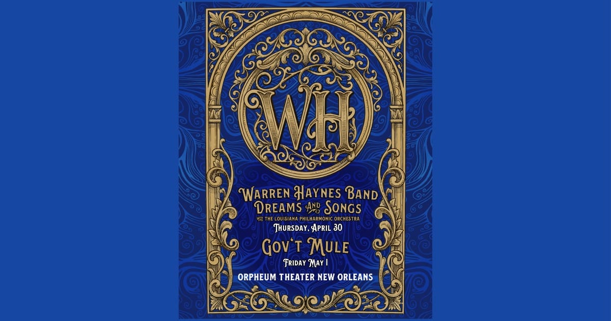 Warren Haynes and Gov't Mule Announce Two Special Concerts in New Orleans