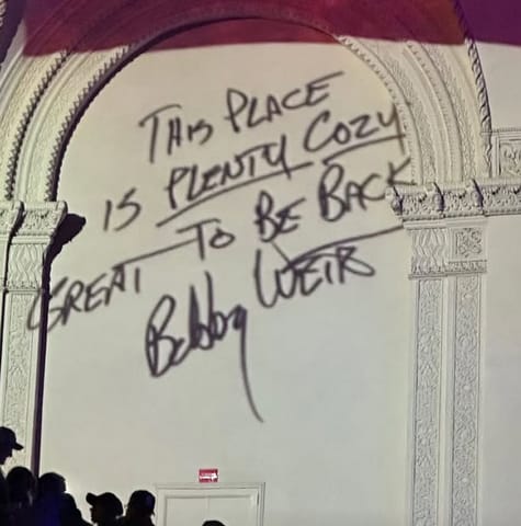 Warren Haynes Joins Joe Russo's Almost Dead at The Cap to Honor Bob Weir