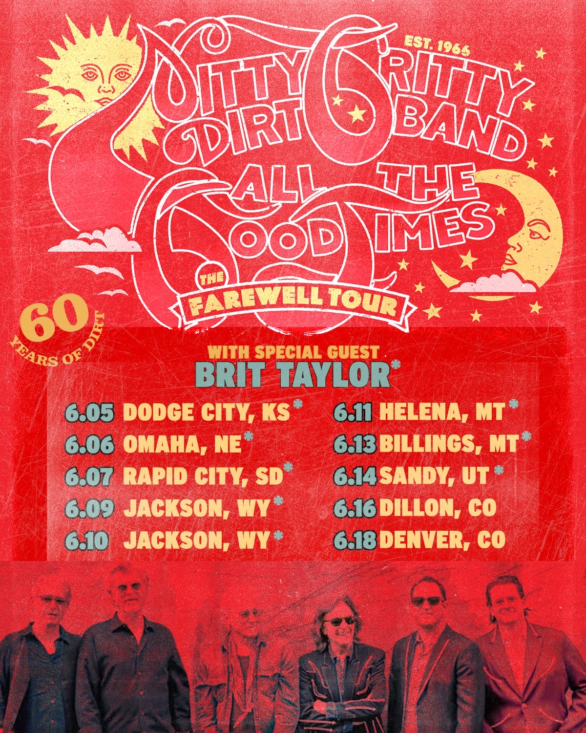 Nitty Gritty Dirt Band Announce Final Leg of Farewell Tour