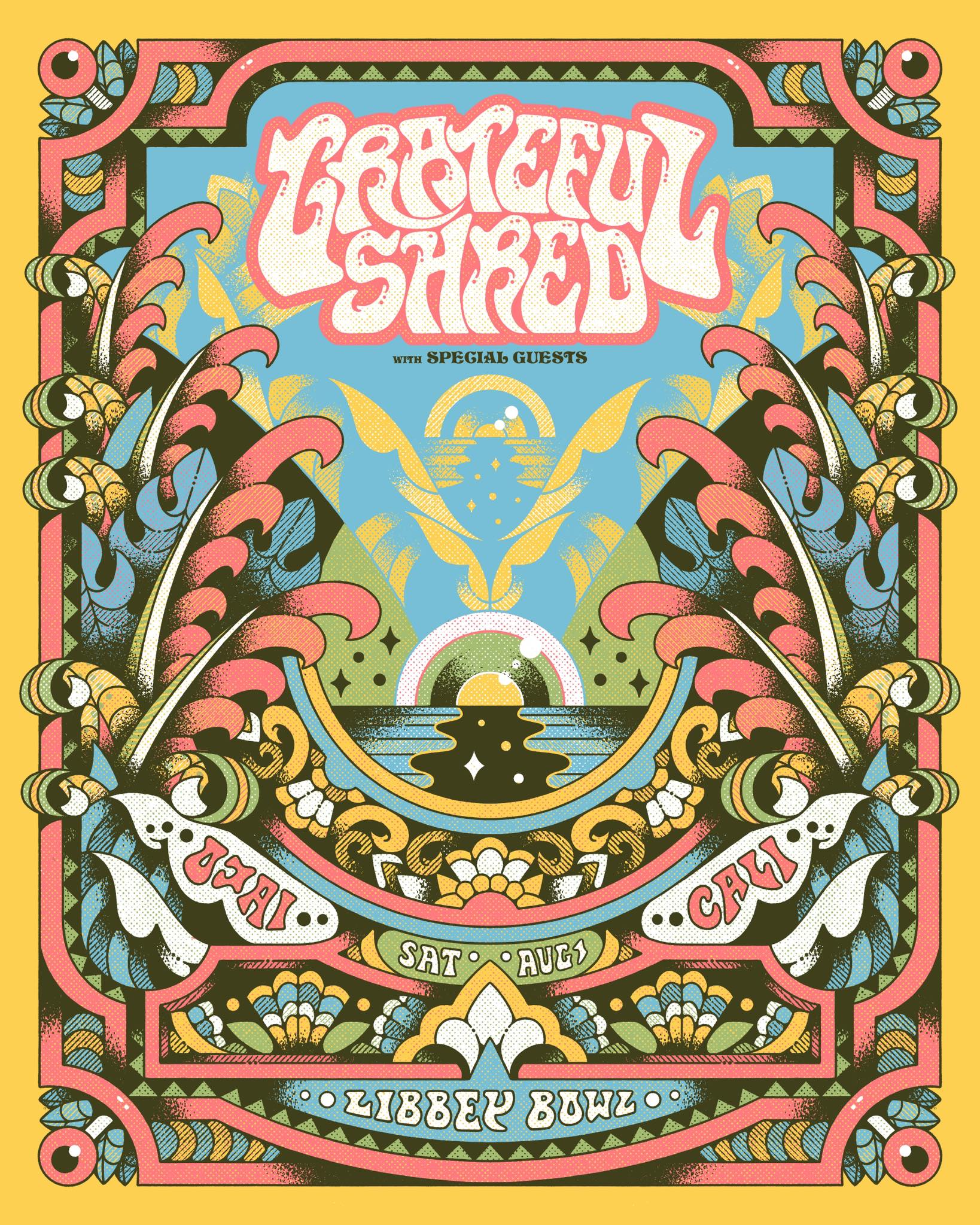 Grateful Shred to Celebrate Jerry Garcia's Birthday in Ojai