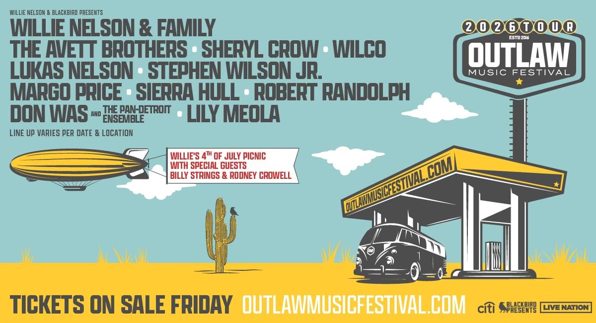 Willie Nelson Announces Scaled-Back Outlaw Music Festival Tour and ...