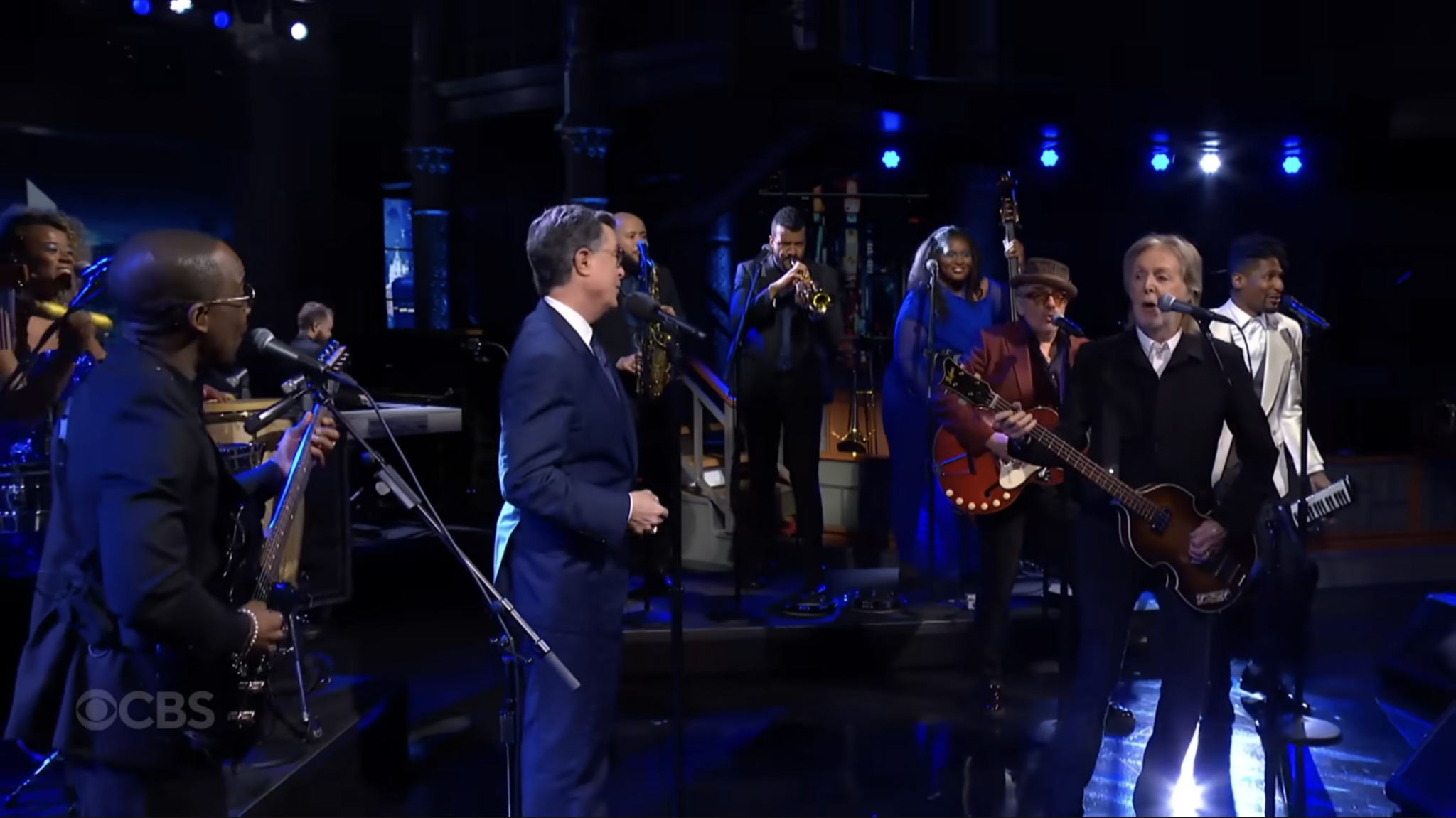 Paul McCartney, Elvis Costello, Jon Batiste, Louis Cole and Stephen ...