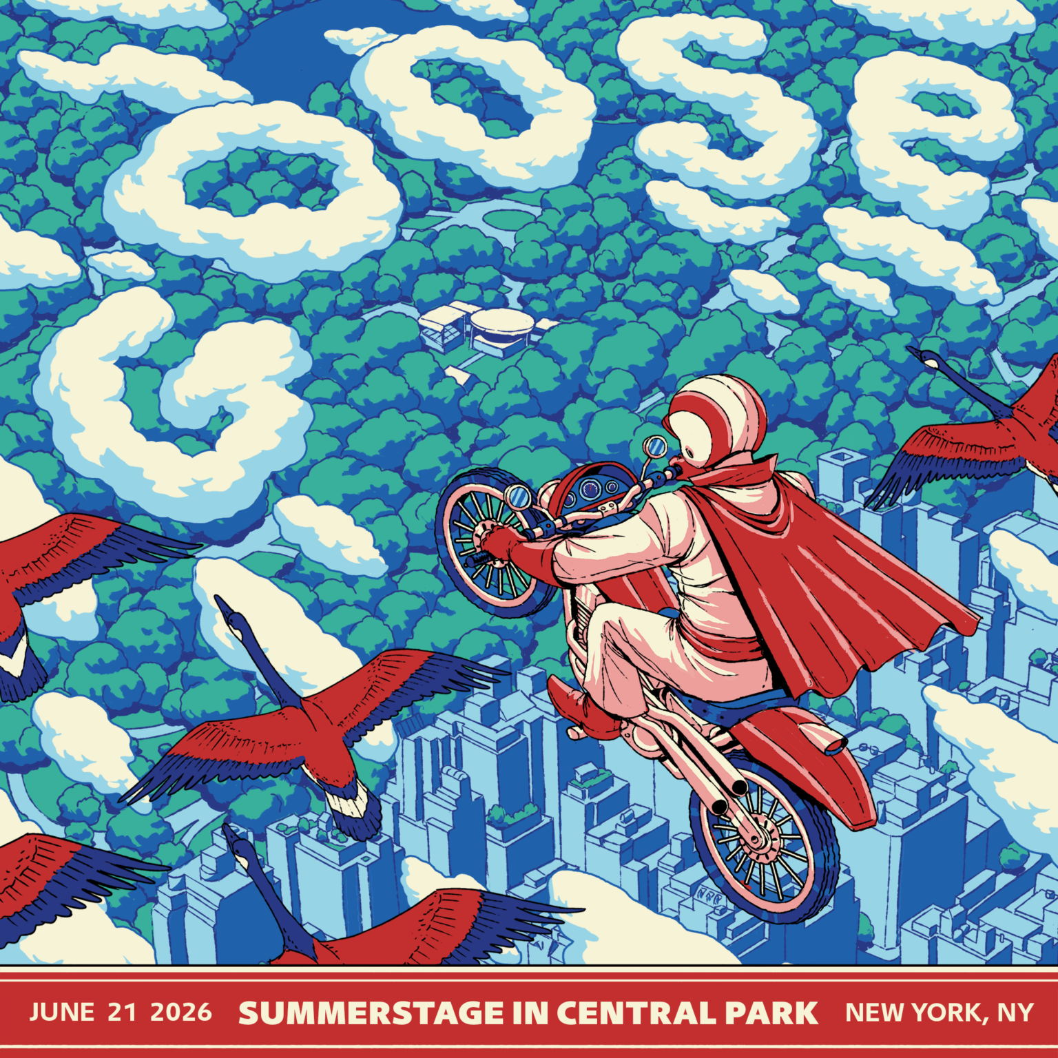 Goose Will Play Central Park SummerStage This Sunday